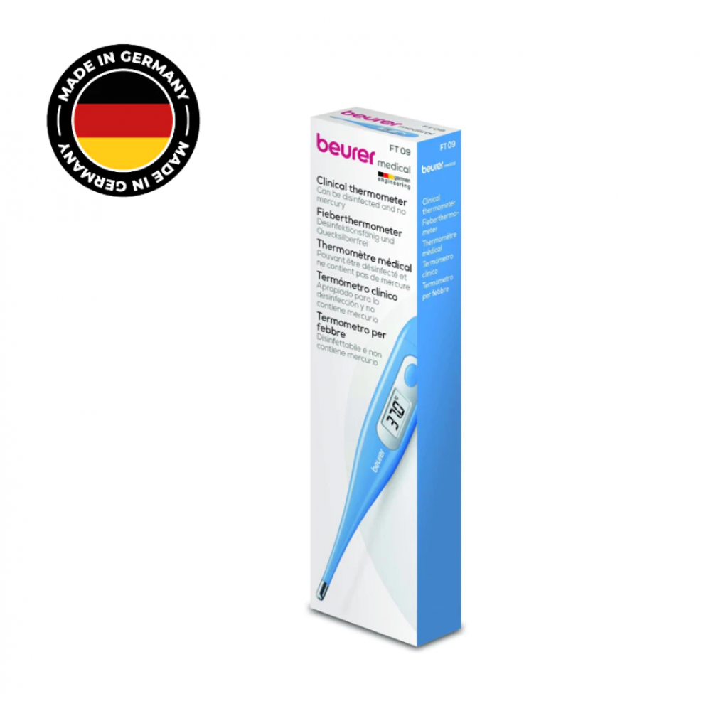 BEURER FT 09 Digital Oral Thermometer, With Memory, Safe for Children Usage - Fu Kang Online Store